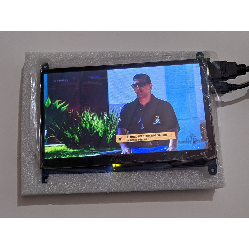 Tela Display 7 Polegadas Hdmi Para Raspberry 800x480 | Shopee Brasil