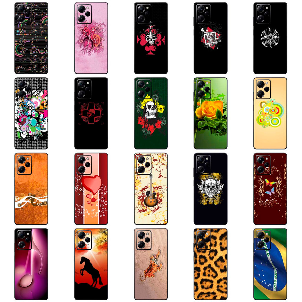 Capa Adesivo Skin006 a 628 Verso Para Xiaomi Poco X5 Pro 5G | Shopee Brasil