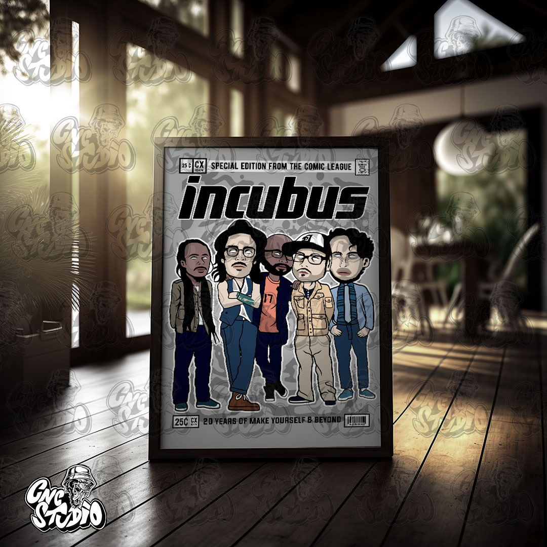 Quadro Banda Incubus | Shopee Brasil