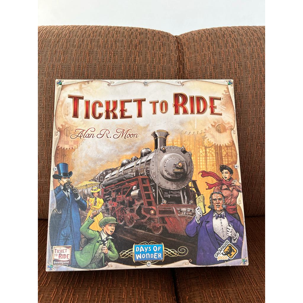 Jogo TICKET TO RIDE original usado | Shopee Brasil