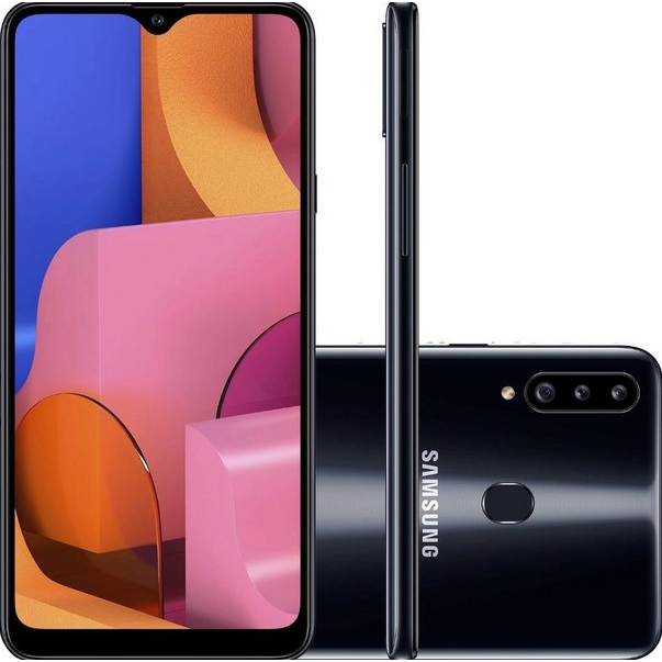 Smartphone Samsung Galaxy A20s Dual Chip Android Tela 6.5 OctaCore 32GB ...