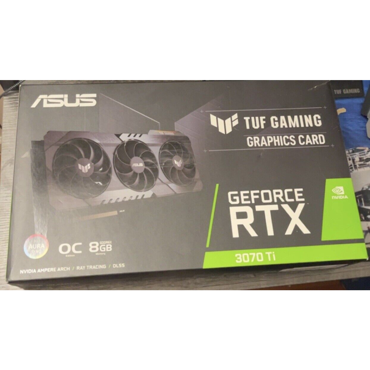 ASUS TUF Gaming GeForce RTX 3070 Ti OC 8GB GDDR6X Graphics Card ...