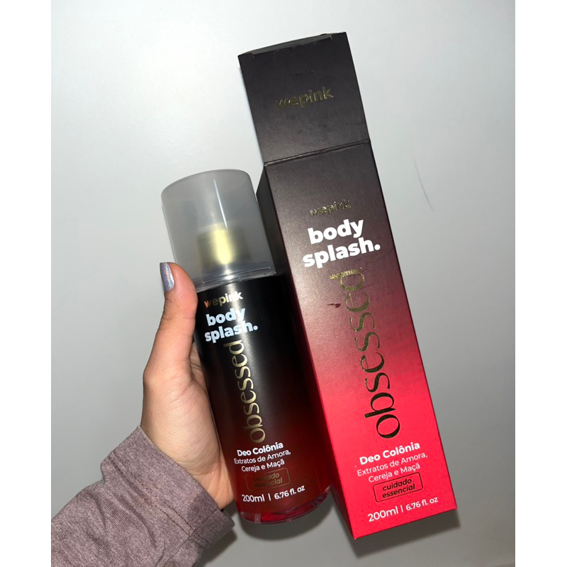 Body Splash Obsessed Wepink - VF! | Shopee Brasil