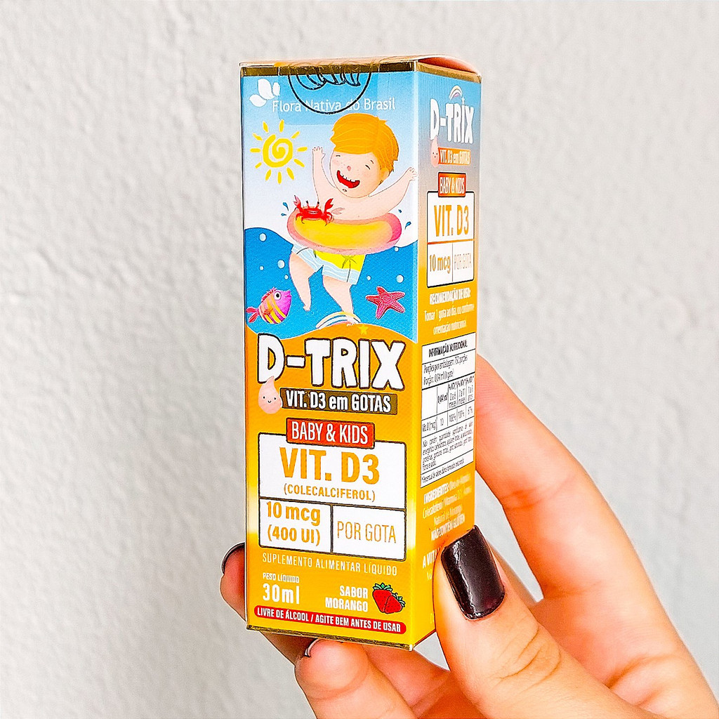 D-TRIX KIDS Suplemento Infantil de Vitamina D (Vit D 400 UI/gota) 30ml ...