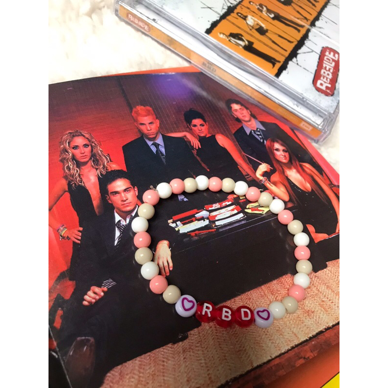 PULSEIRAS PERSONALIZADAS (RBD, integrantes e traumas) | Shopee Brasil