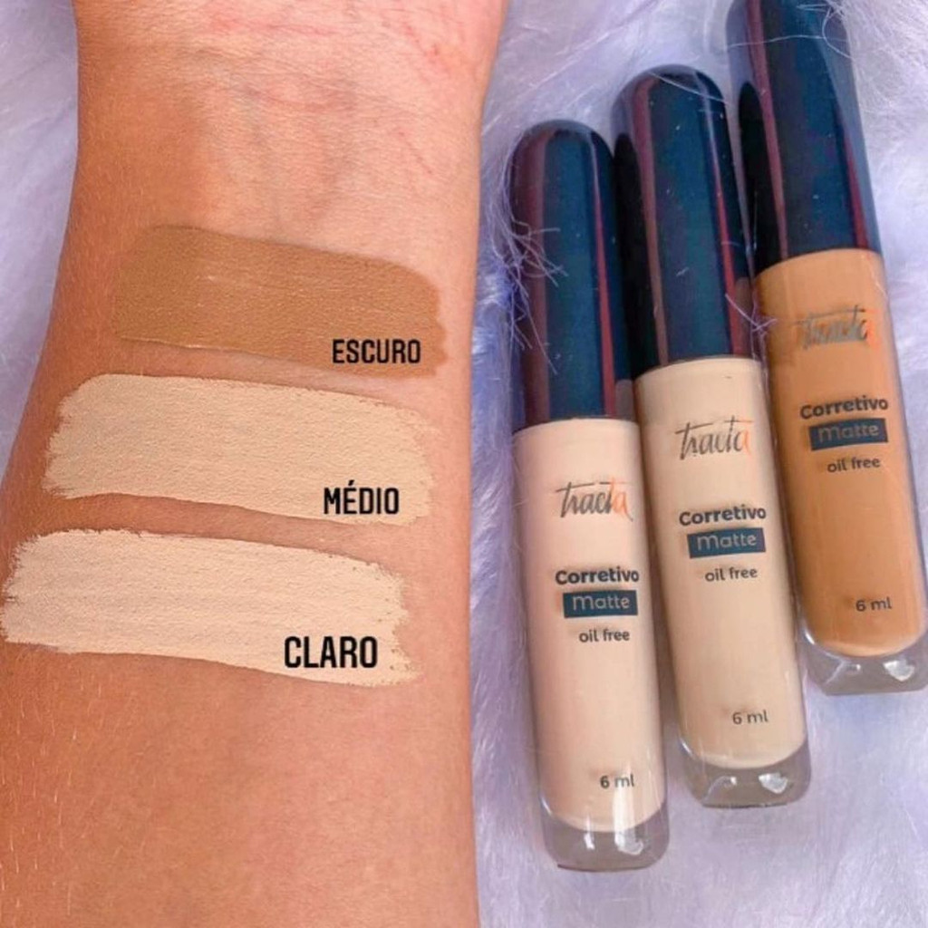 Corretivo Líquido Matte - Tracta | Shopee Brasil