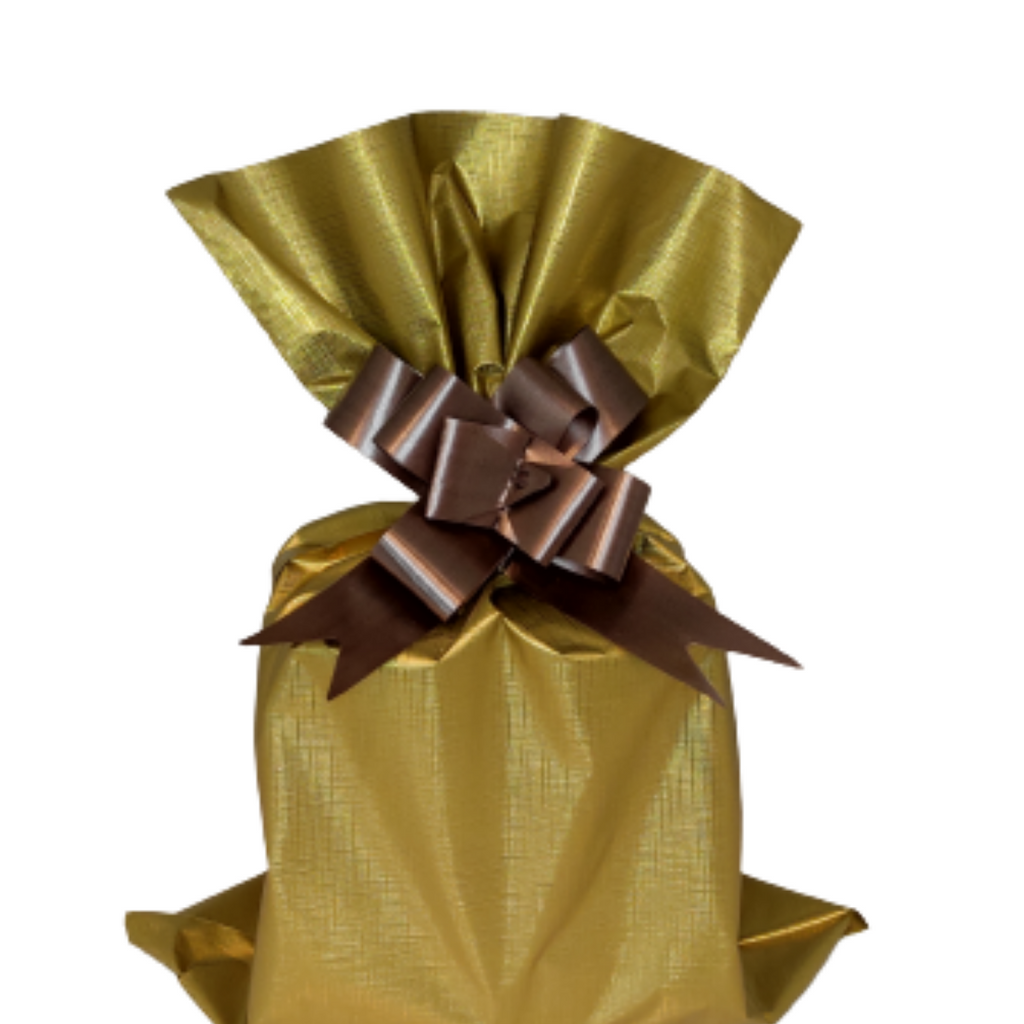 Saco Embalagem Para Presente Soft Texturizado 20x29 Dourado Com 50 ...