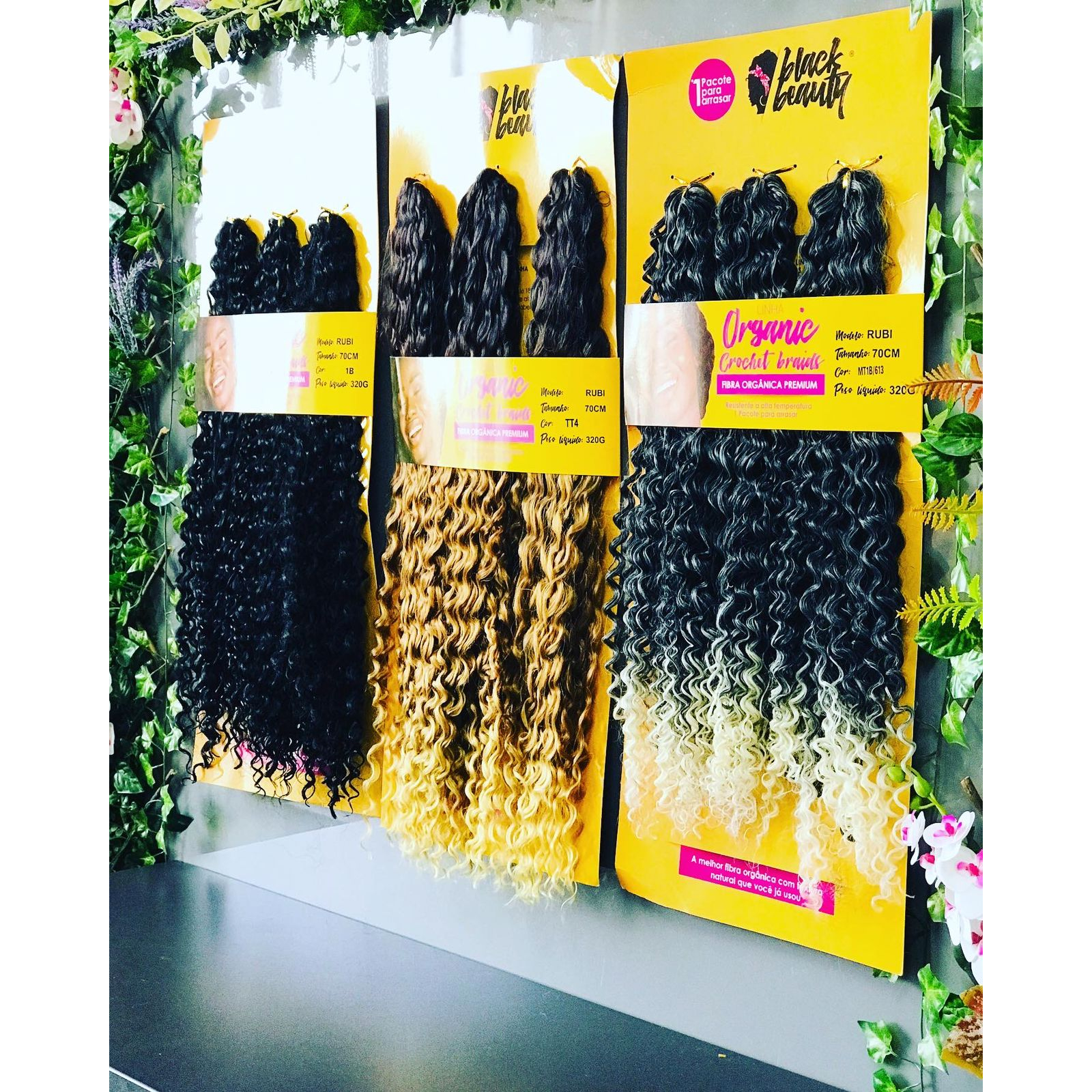 Cabelo Crochet Braids Rubi 70 Cm 320 G - Black Beauty Oferta | Shopee ...