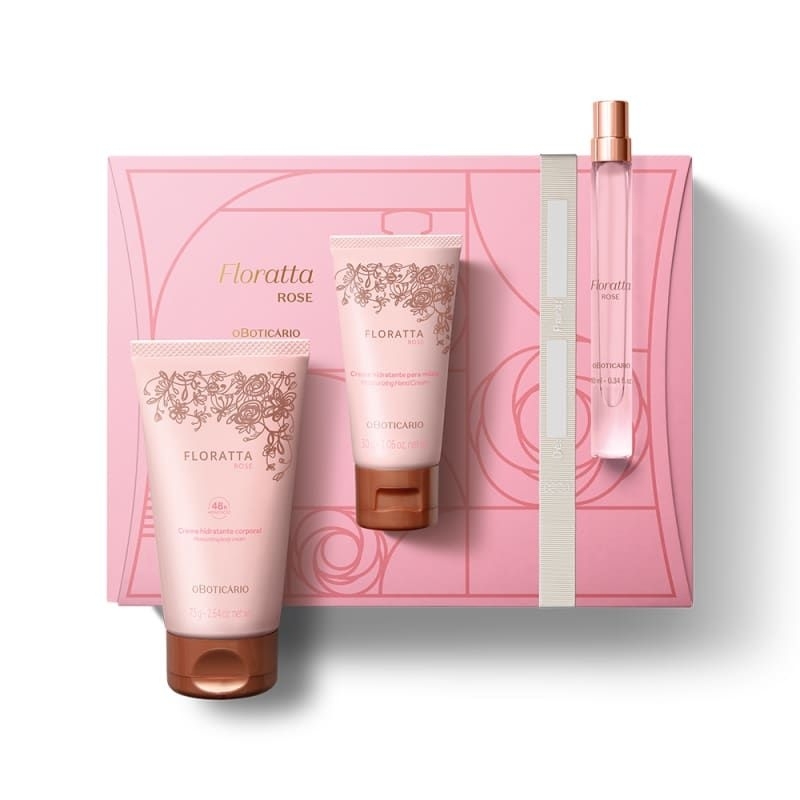 Kit Presente Floratta Rose (3 itens) | Shopee Brasil