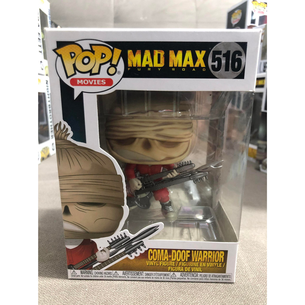 FUnko POP! Mad Max – Coma-Doof Warrior (516) | Shopee Brasil