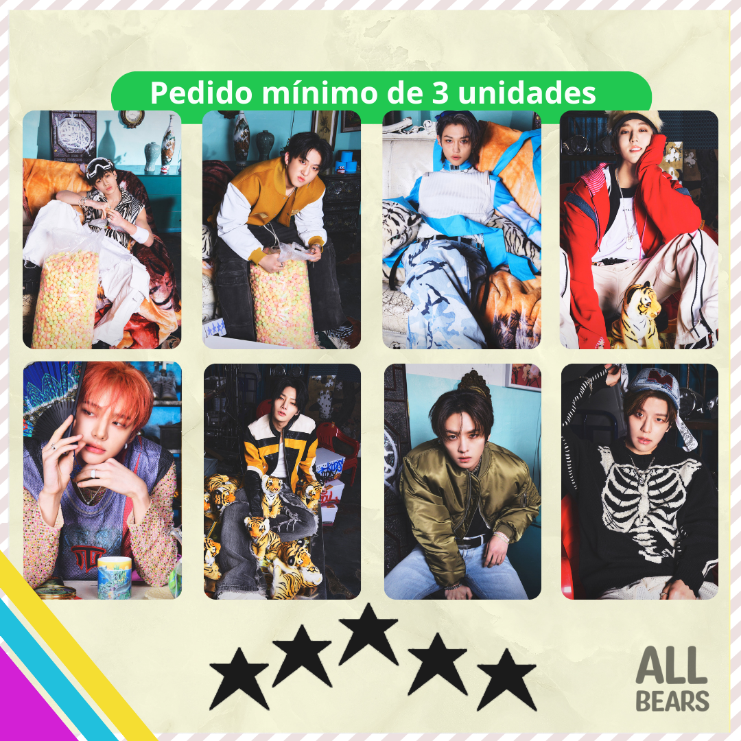 STRAY KIDS 5 Star pack - Photocards Fanmade | Cards KPOP | Polaroid ...