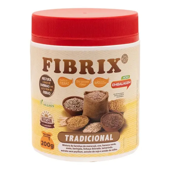 Fibrix - Regulador Intestinal a Base de Fibras - Maxsan - 200 g ...