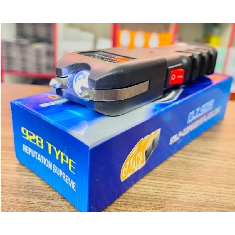 Lanterna Tatica De Led Taser 928 Bivolt Recarregável Potente ORIGINAL ...