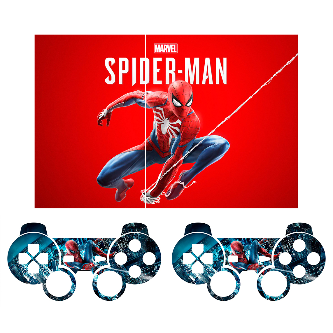 Skin adesiva para Playstation / PS 2 Slim - Homem -Aranha | Shopee Brasil