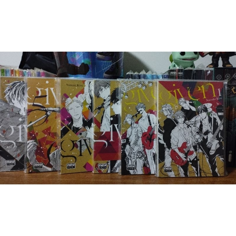 coleção de mangá Given ( vol 1 ao 6) boys love editora newpop | Shopee ...