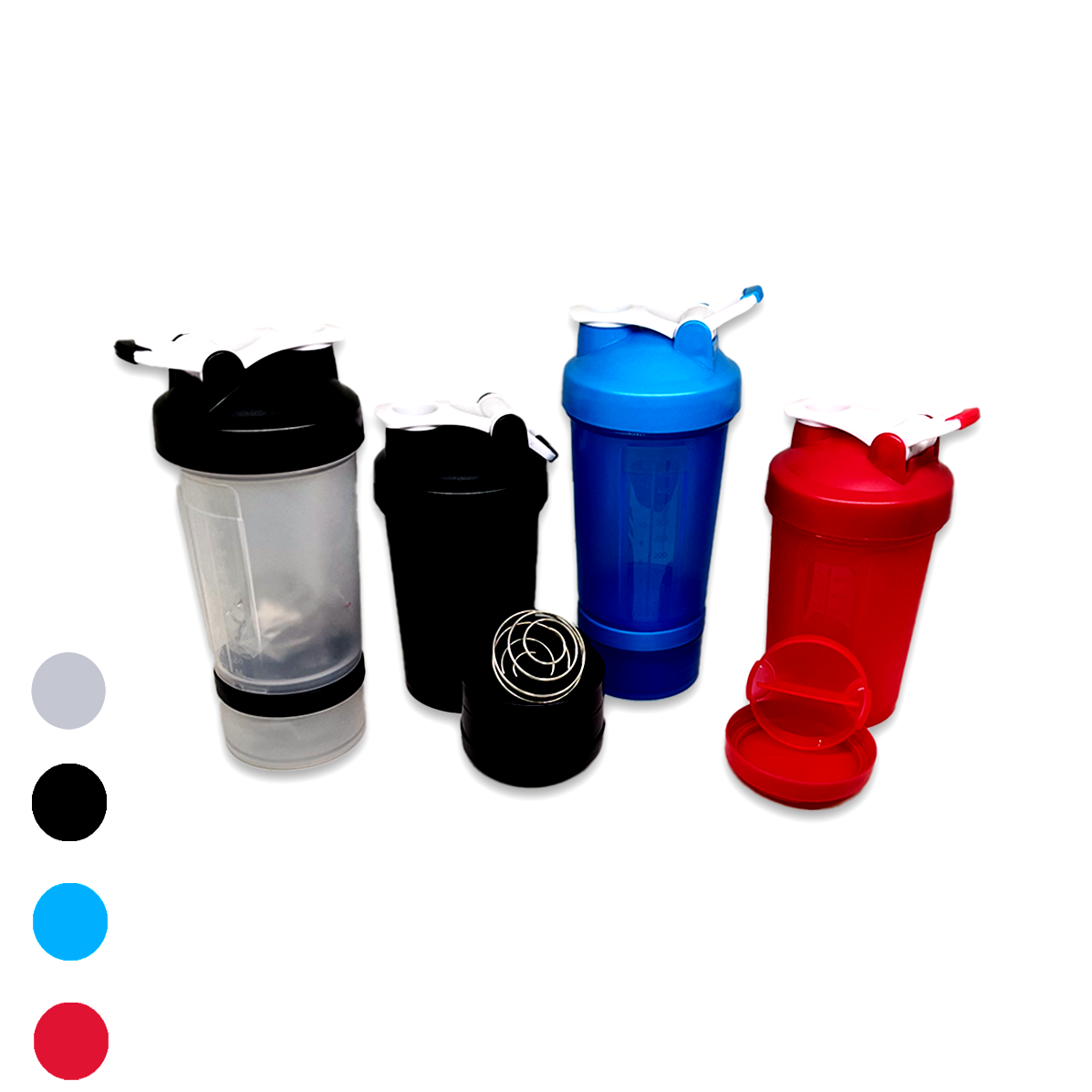 Garrafa agua Coqueteleira Shakeira Academia Squeeze Whey 3 Em 1 | Shopee Brasil