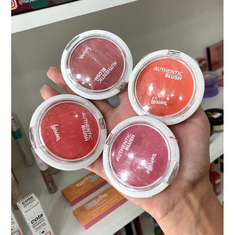 Blush em pó solto Luisance | Shopee Brasil