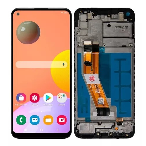 Tela Frontal Display Touch Compatível Samsung A11/A115 Original Com Aro | Shopee Brasil