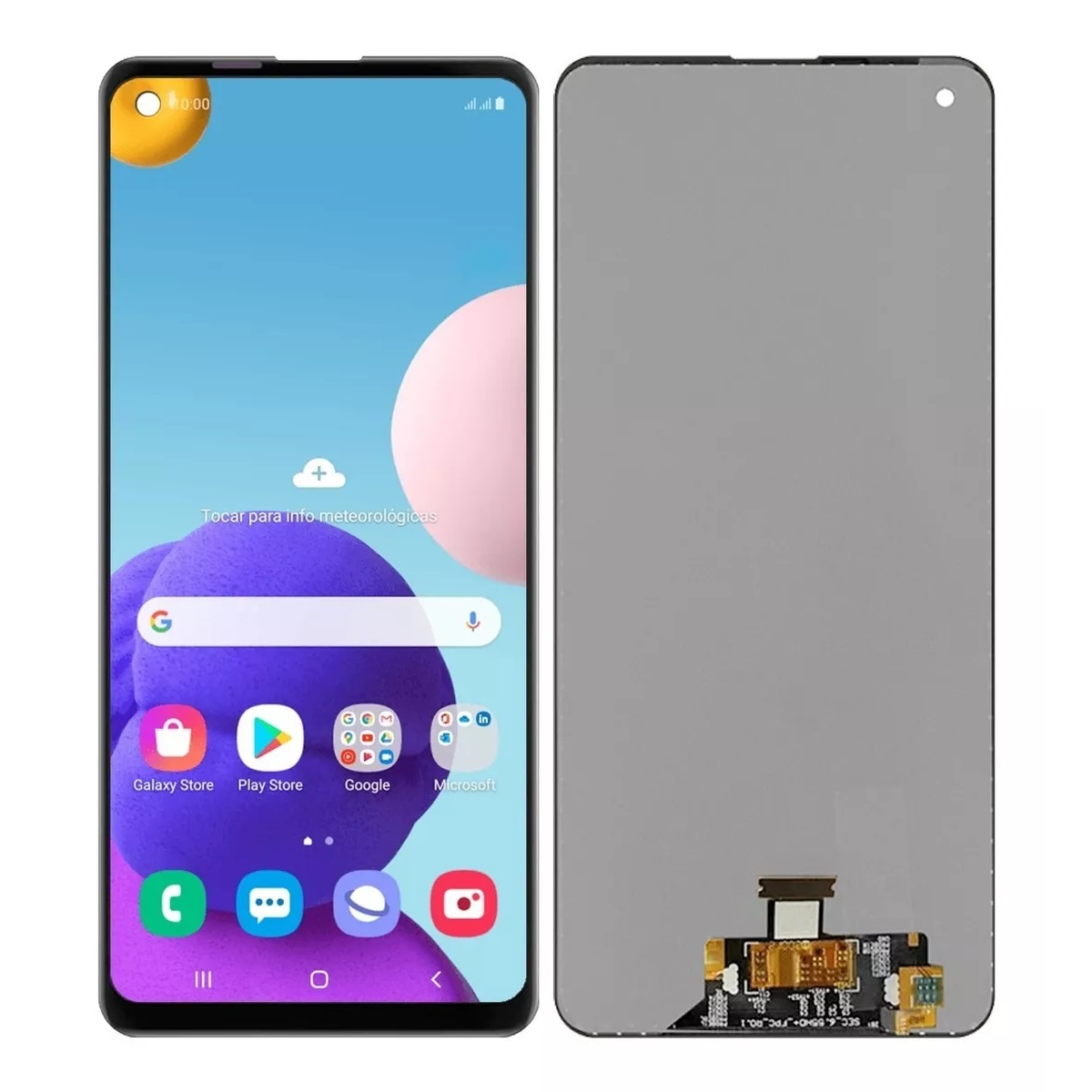 Tela Frontal Touch Display Lcd Compatível Samsung A21s/A217 Sem Aro Original | Shopee Brasil