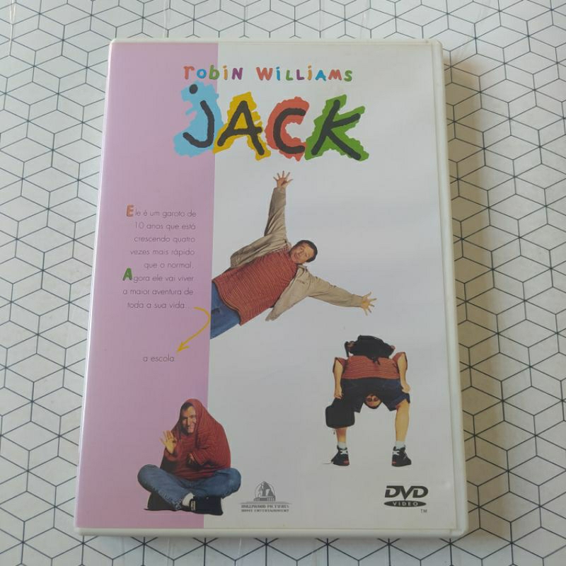 Dvd original Jack(Robin Williams) | Shopee Brasil