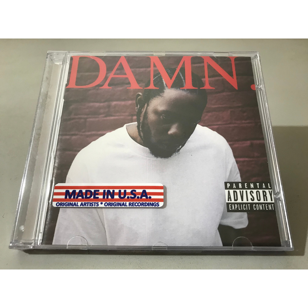 Kendrick Lamar - Damn Cd IMPORTADO RARO! Novo Lacrado de Fabrica (Hip ...