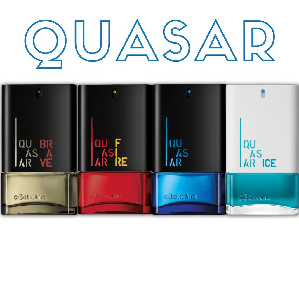 Colônia Quasar 100ml - O Boticário | Shopee Brasil