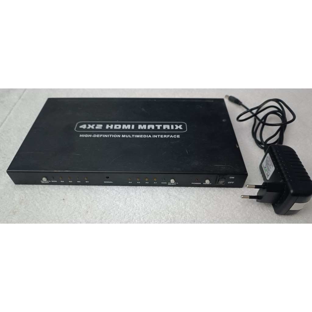Matrix Hdmi 4x2 Switch Splitter 1080p | Shopee Brasil