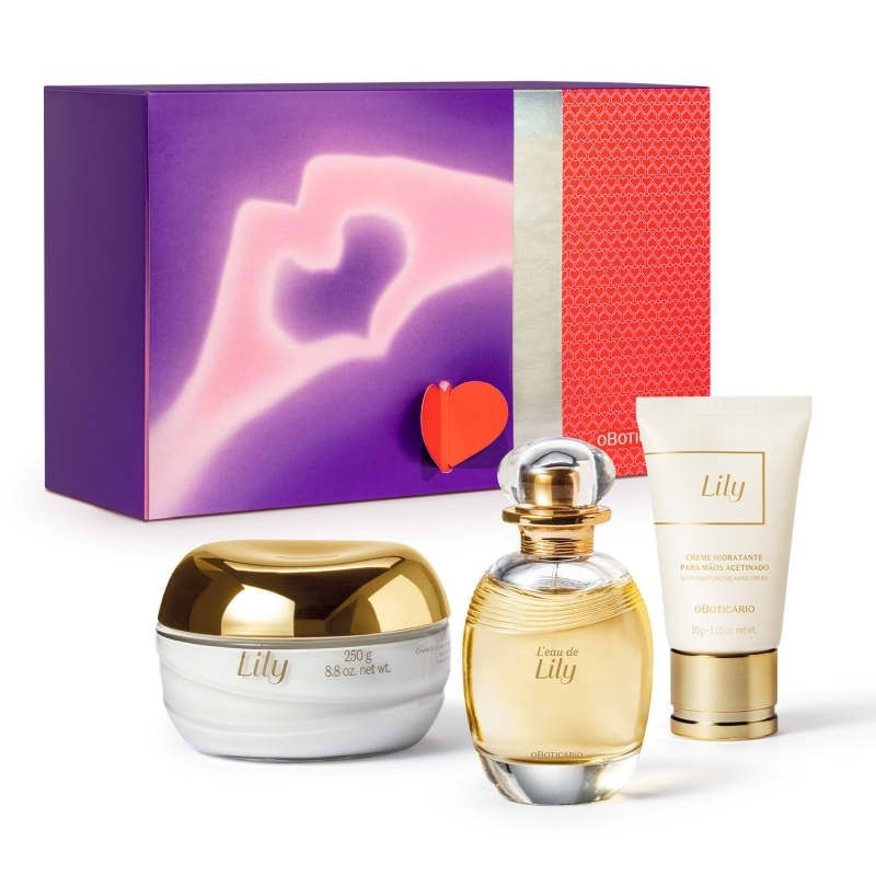 KIT LILY PRESENTE ( 03 ITENS) | Shopee Brasil