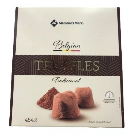 Belgian Truffles Tradicional Importado Trufas Com Cacau 454g | Shopee ...