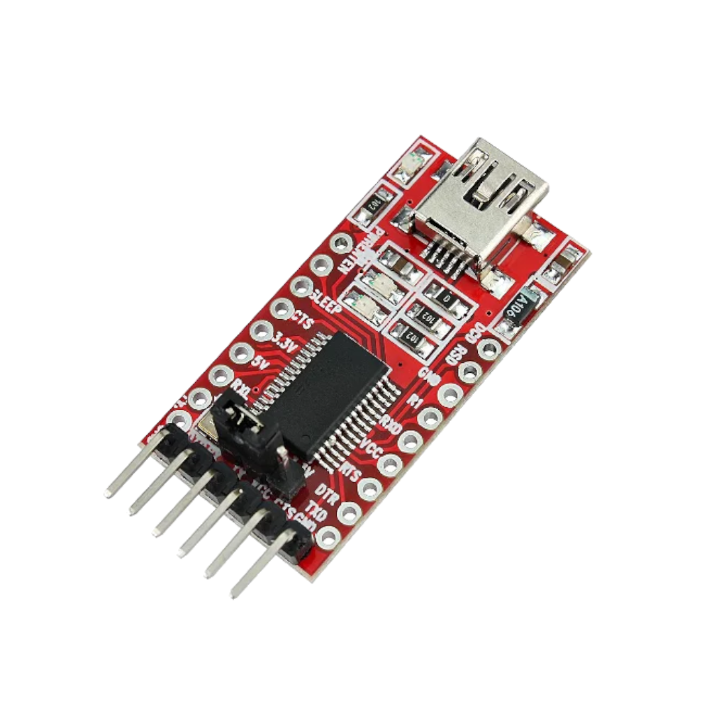 Conversor Ftdi Usb Serial Rs232 Ft232rl Ttl 5v 3v3 Arduino | Shopee Brasil