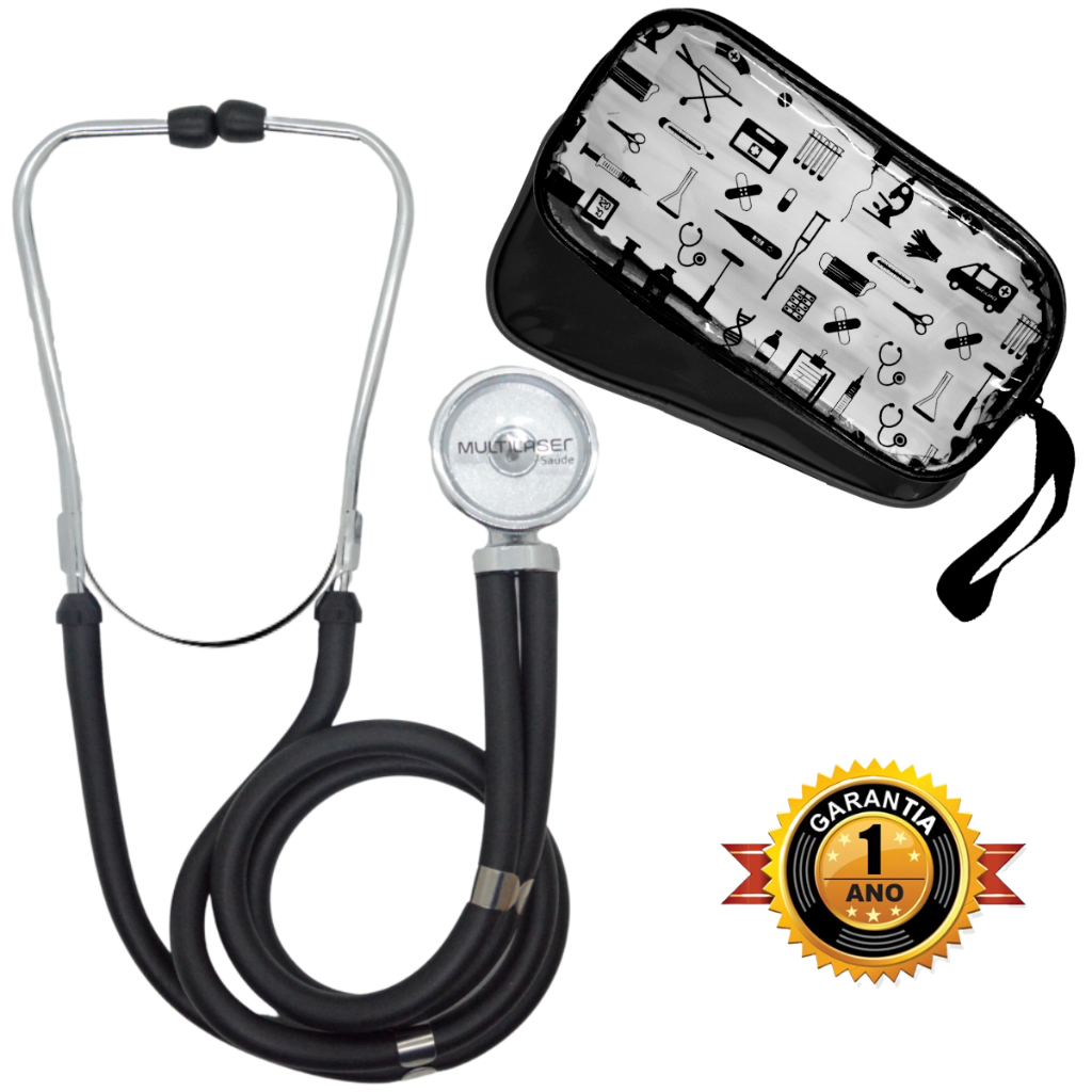 Estetoscopio Rappaport Duplo Esteto Adulto Pediatrico Multi Case Esteto ...
