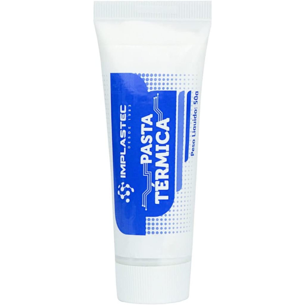 Pasta termica implastec 50g Bisnaga Branca | Shopee Brasil