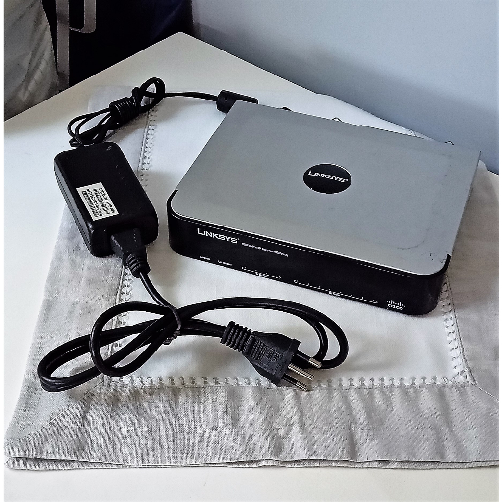 Adaptador IP VOIP ATA Gateway 8 portas - Linksys model. SPA 8000 ...