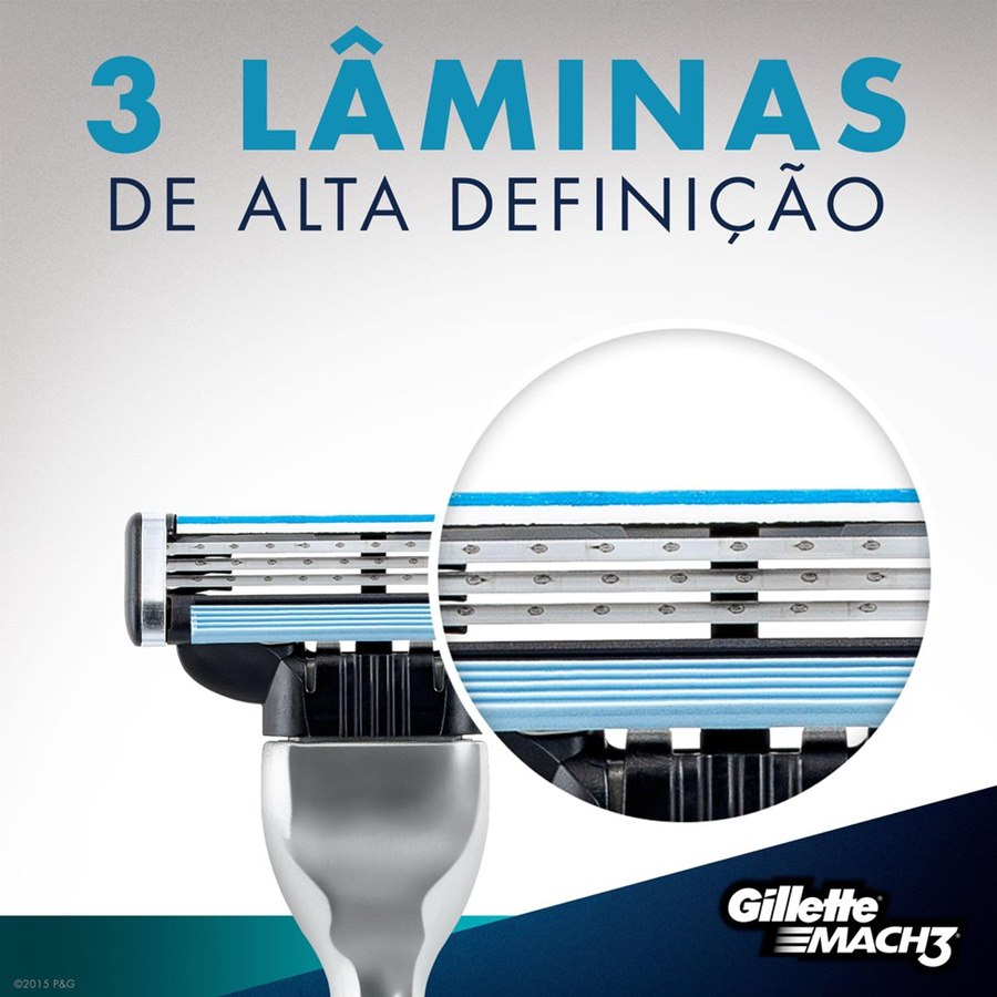 Carga Gillette Mach 3 | Shopee Brasil