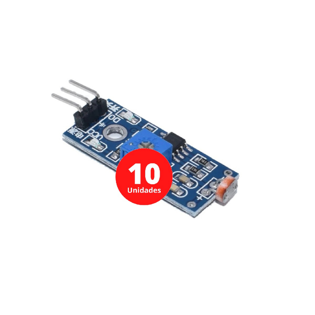 Modulo Ldr Sensor 5mm Fotoresistor X 10 Unidades Esp8266 Arduino