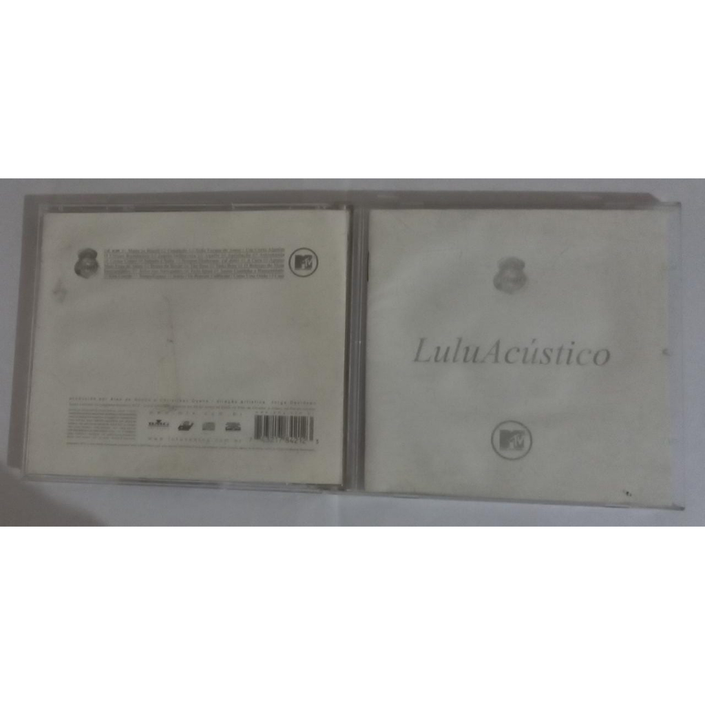 Cd Lulu Santos - Lulu Acústico Mtv ( Duplo ) | Shopee Brasil