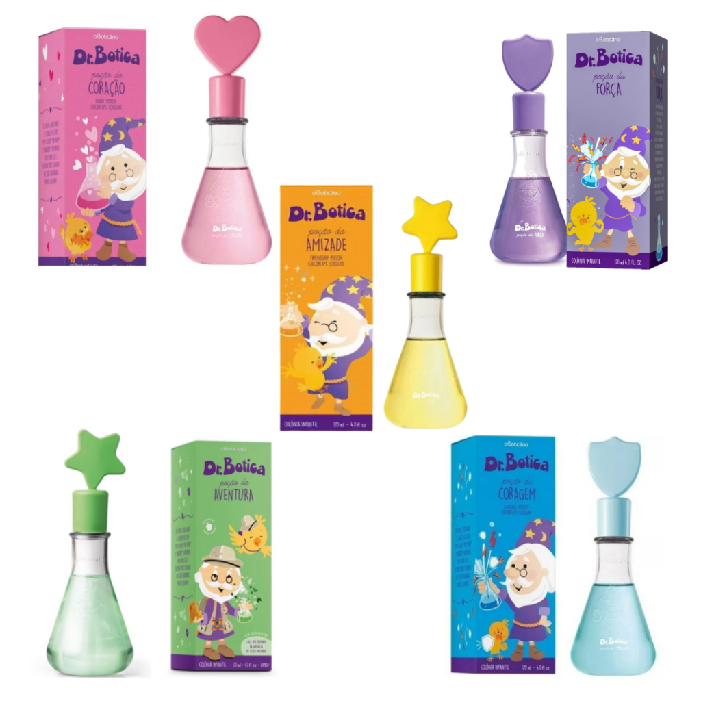 Colônia Infantil Dr. Botica O Boticário 120ml | Shopee Brasil