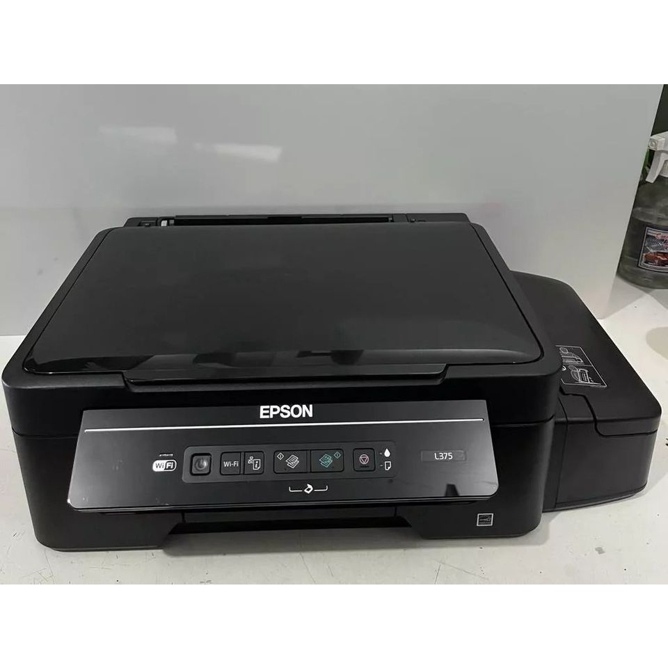 IMPRESSORA MULTICIONAL COPIADORA SCANNER WIFI EPSON ECOTANK L375 + 4L ...