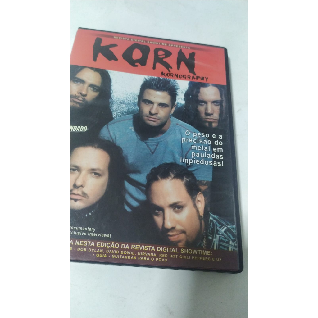 dvd KORN | Shopee Brasil