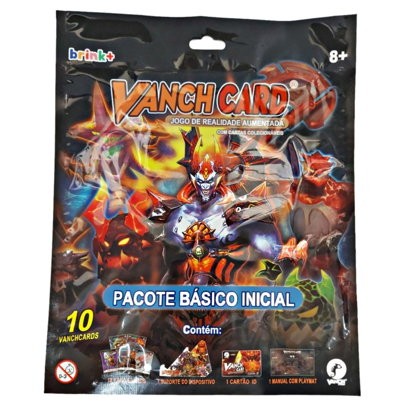 Jogo 10 Cartas Vanch Card com Suporte - Brink+ | Shopee Brasil