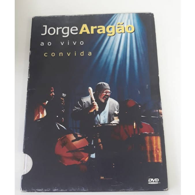 DVD - JORGE ARAGÃO AO VIVO | Shopee Brasil