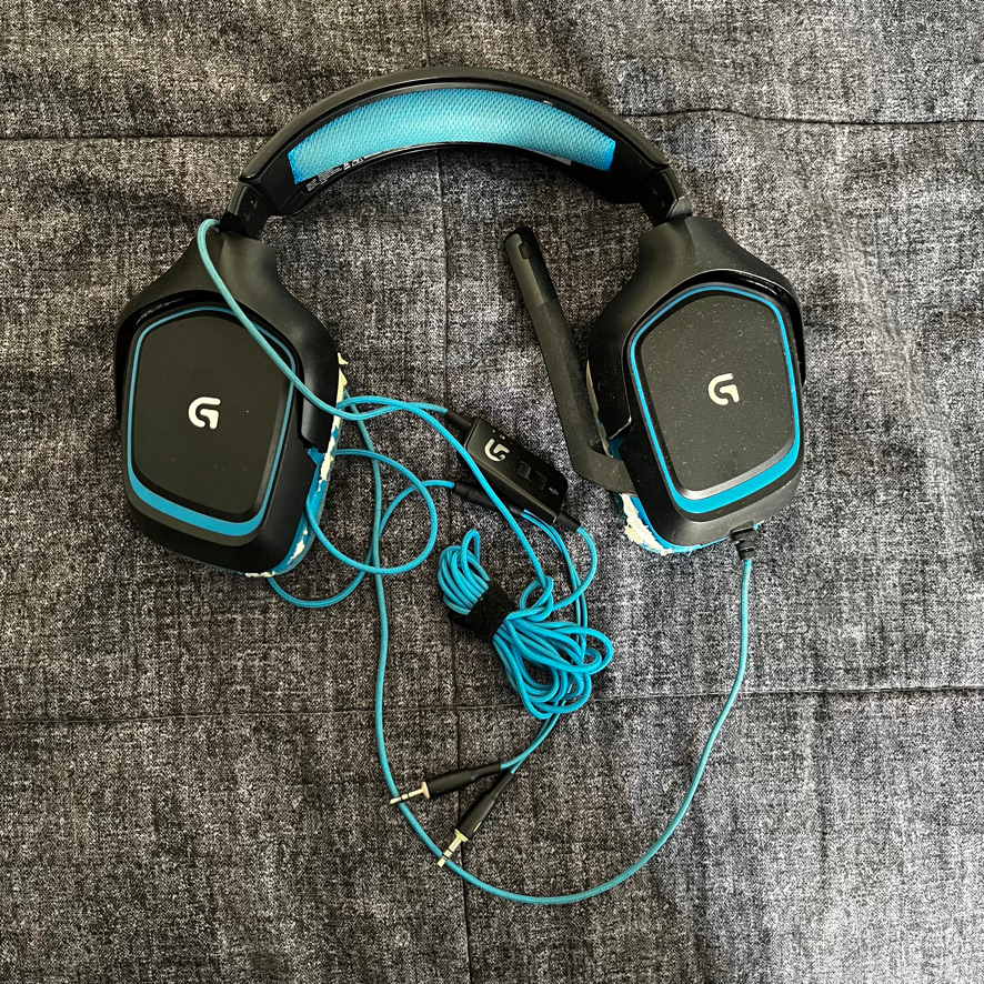 Headset Logitech G430 7.1 Surround | Shopee Brasil