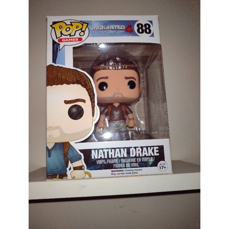 Funko Pop Games Nathan Drake 88 | Shopee Brasil