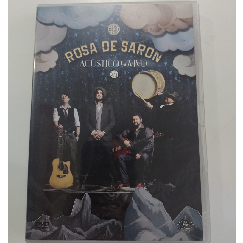 DVD - ROSA DE SARON ACUSTICO AO VIVO | Shopee Brasil