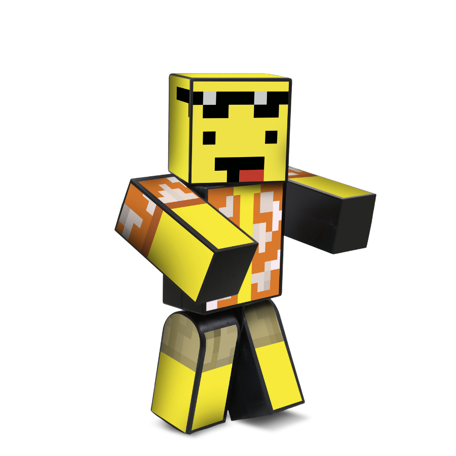 Boneco Mel 25 cm Turma do Problems Minecraft | Shopee Brasil