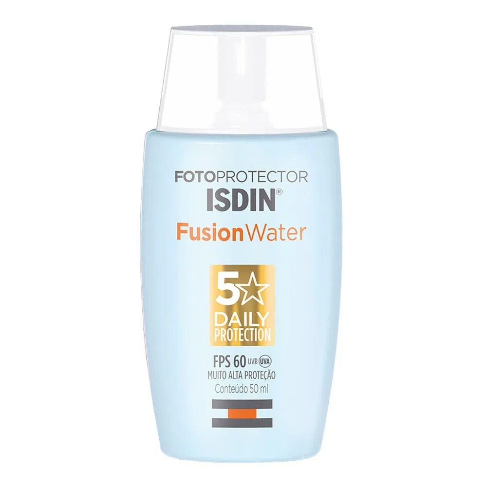 Protetor Solar Facial Isdin Fusion Water Fps 60 (50ml) | Shopee Brasil