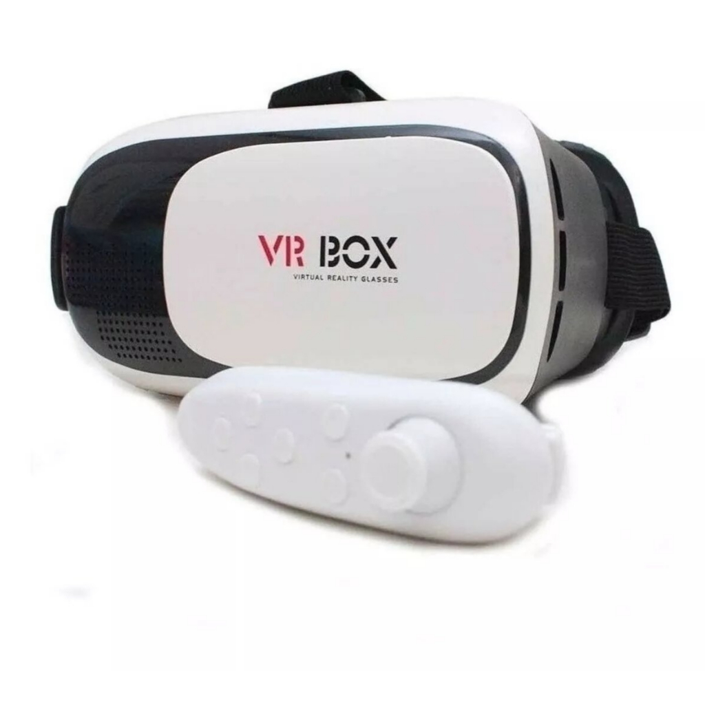 Óculos Vr Box 2.0 Realidade Virtual + Controle Cardboard 3d Bluetooth | Shopee Brasil