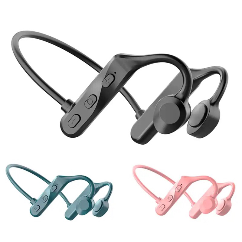 Fone De Ouvido Sem Fio Condutor Ósseo Fone Sem Fio Bluetooth K69 tophome | Shopee Brasil
