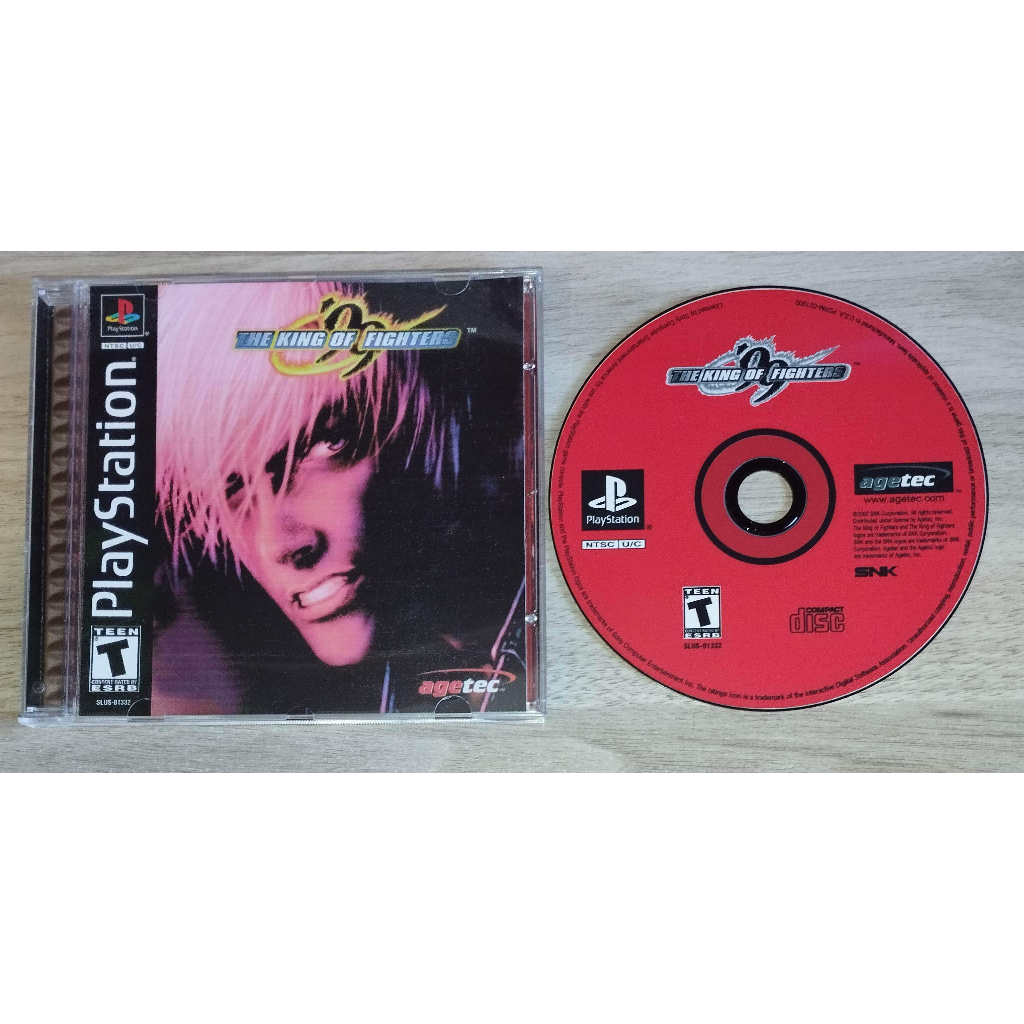 PS1 - The King of Fighters 99 KOF - MÍDIA PRETA | Shopee Brasil