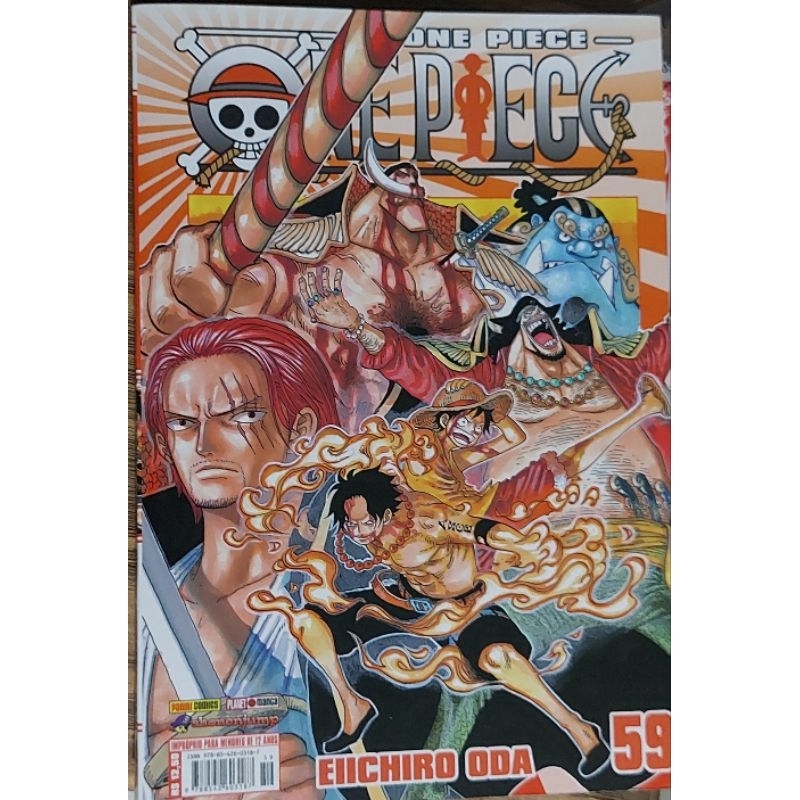 One Piece VOLUME 59 MANGÁ Vol. | Shopee Brasil